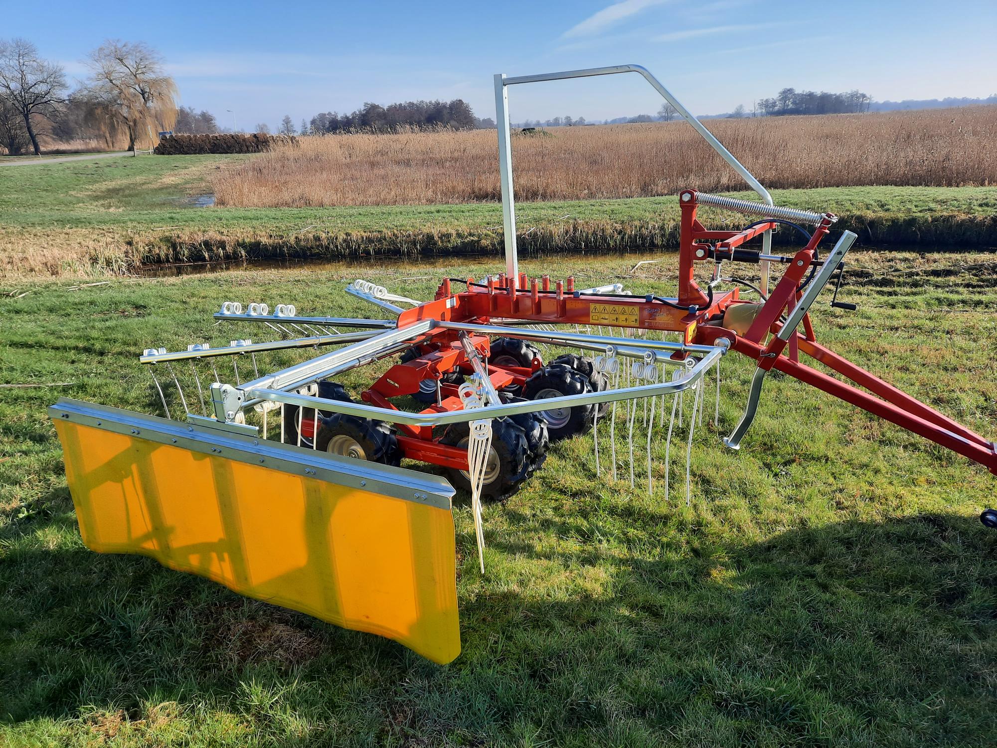 Afgeleverd: Daros getrokken hark