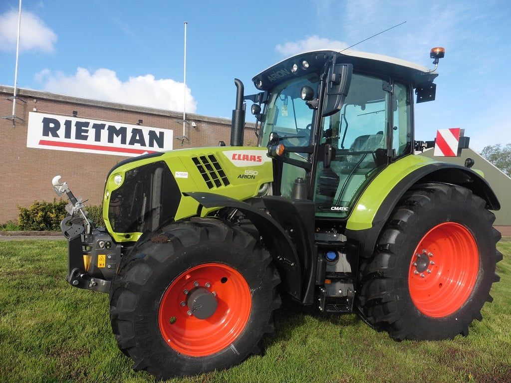 Claas Arion 550 C-matic afgeleverd