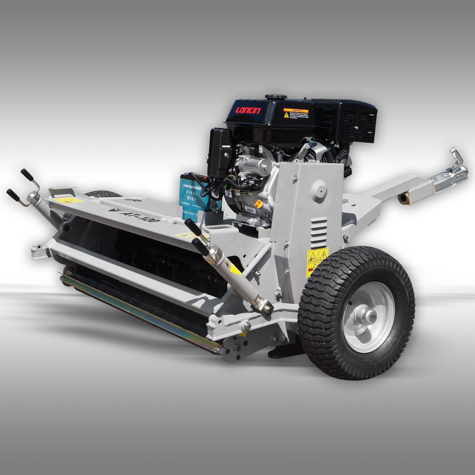 Jansen Klepelmaaier AT-120, 15 PK motor, 115cm, quad, ATV, UTV, tractor ...